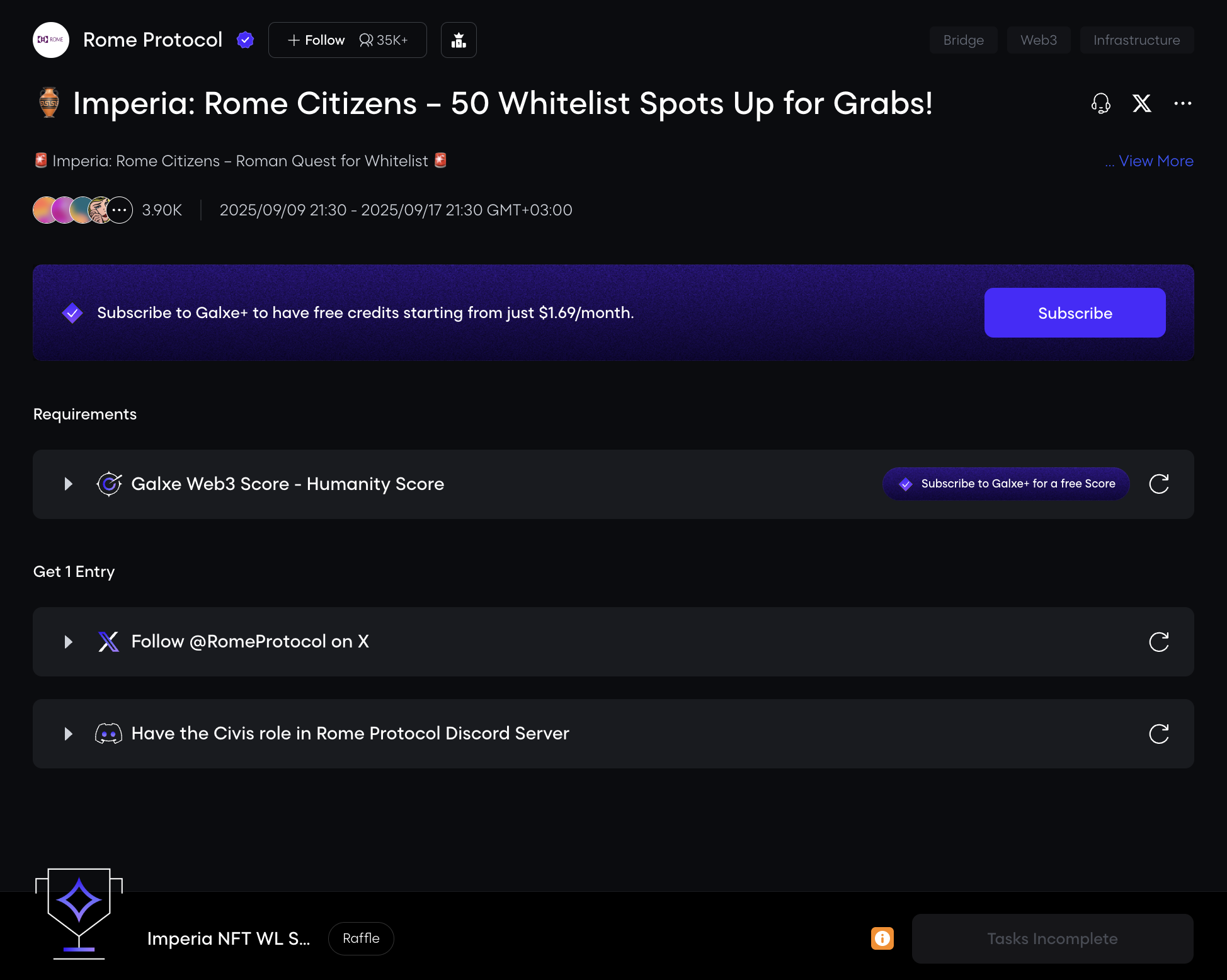 Rome Protocol Airdrop guide: Steps to potential Reward | CryptoRank.io